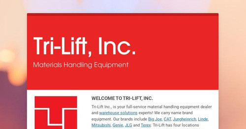Tri-Lift, Inc. | Smore Newsletters