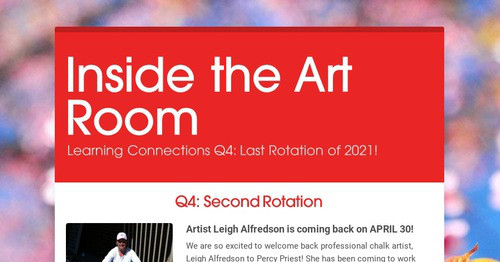 Inside the Art Room | Smore Newsletters
