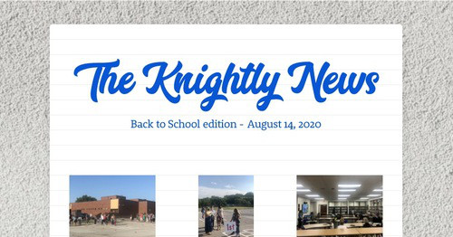 The Knightly News | Smore Newsletters for Business