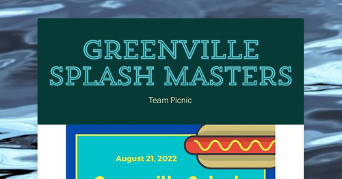 Greenville Splash Masters