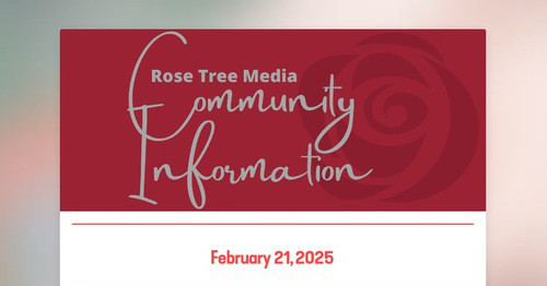 Rose Tree Media School District | Smore Newsletters