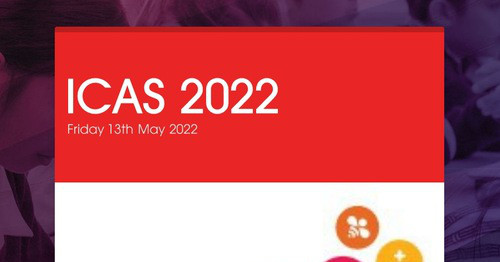 ICAS 2022 | Smore Newsletters