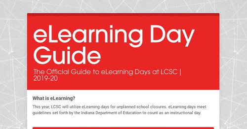 eLearning Day Guide