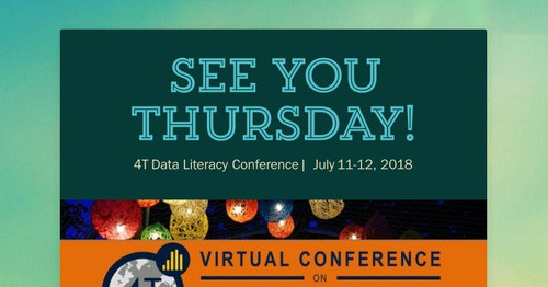 SEE YOU THURSDAY! | Smore Newsletters