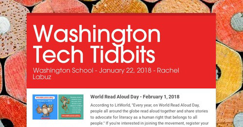 Washington Tech Tidbits | Smore Newsletters
