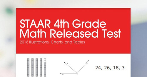 STAAR 4th Grade Math Released Test | Smore Newsletters