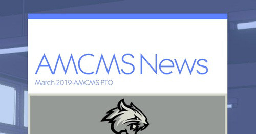 AMCMS News | Smore Newsletters