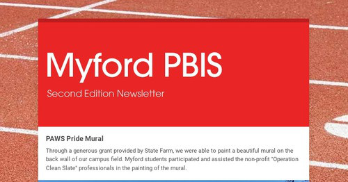 Myford PBIS | Smore Newsletters for Education