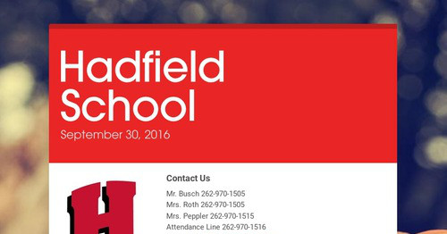 Hadfield School