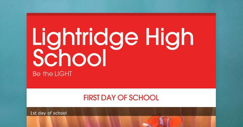 Lightridge High School | Smore Newsletters for Business