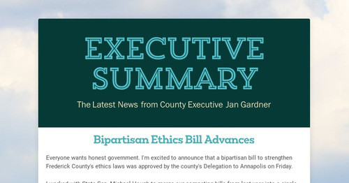 Executive Summary | Smore Newsletters