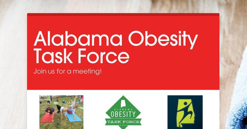 Alabama Obesity Task Force | Smore Newsletters