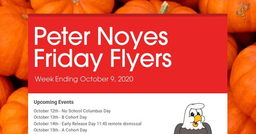 Peter Noyes Friday Flyers
