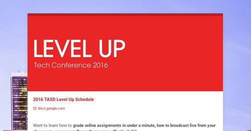 LEVEL UP | Smore Newsletters