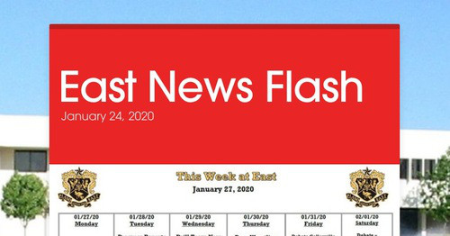 East News Flash | Smore Newsletters