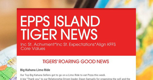 EPPS ISLAND TIGER NEWS | Smore Newsletters for Education