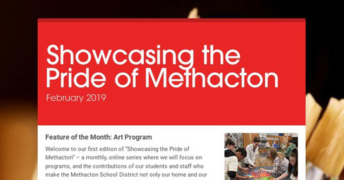 Showcasing the Pride of Methacton | Smore Newsletters