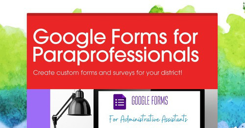 Google Forms for Paraprofessionals | Smore Newsletters