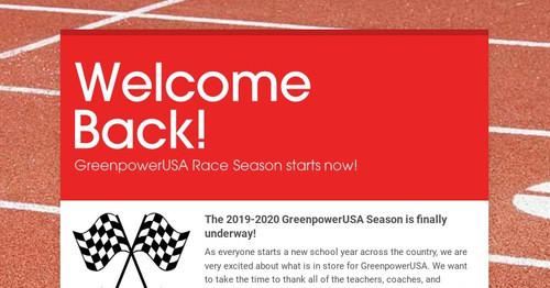 Welcome Back! | Smore Newsletters for Business