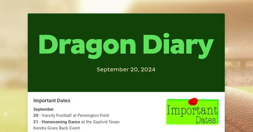 Dragon Diary