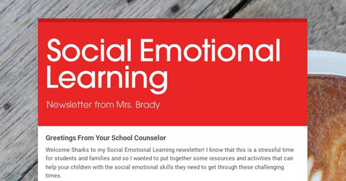 Social Emotional Learning | Smore Newsletters