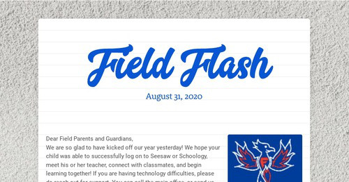 Field Flash | Smore Newsletters
