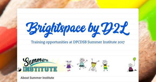 Brightspace by D2L | Smore Newsletters