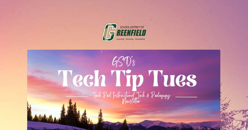 Tech Tips Tuesday