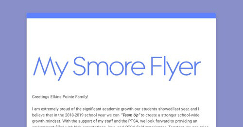 My Smore Flyer | Smore Newsletters for Business