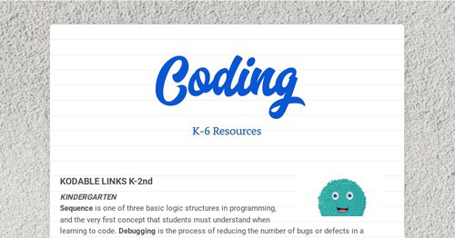 Coding | Smore Newsletters