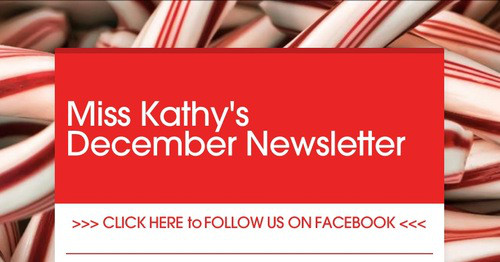 Miss Kathys December Newsletter Smore Newsletters For Education