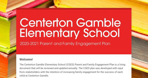 Centerton Gamble Elementary School | Smore Newsletters for Education