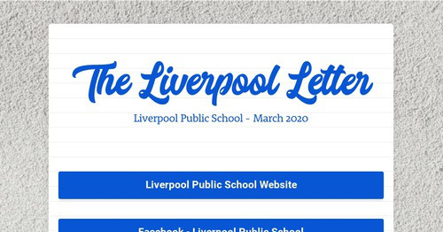 The Liverpool Letter