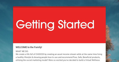 Getting Started | Smore Newsletters for Education Getting Started | Smore Newsletters for Education