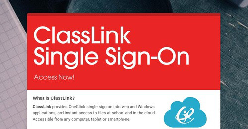 ClassLink Single Sign-On | Smore Newsletters