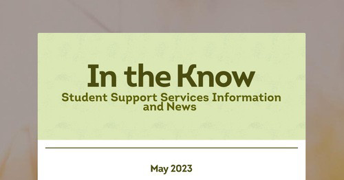 In the Know | Smore Newsletters for Business