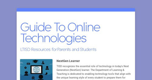 Guide To Online Technologies