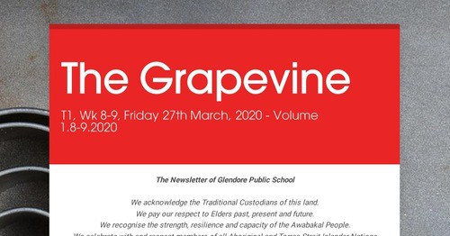The Grapevine | Smore Newsletters for Education