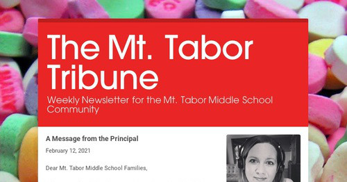 The Mt. Tabor Tribune | Smore Newsletters