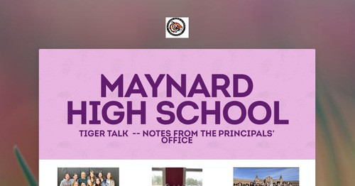 MAYNARD HIGH SCHOOL