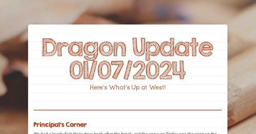 Dragon Update 01/07/2024