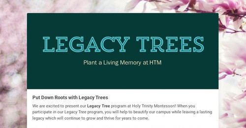 Legacy Trees