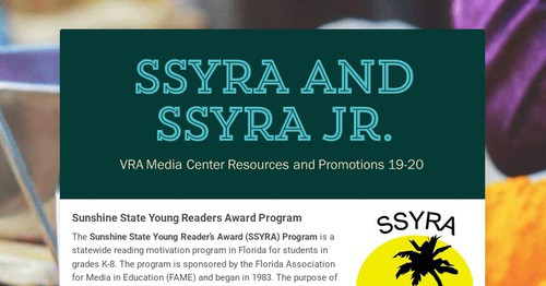 SSYRA and SSYRA Jr. | Smore Newsletters