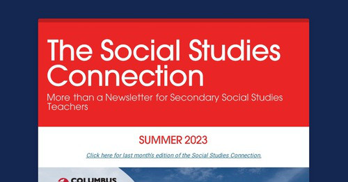 The Social Studies Connection