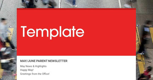 Template | Smore Newsletters