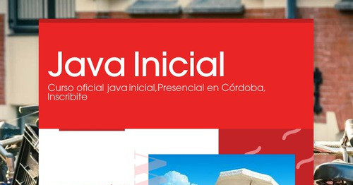 Java Inicial | Smore Newsletters