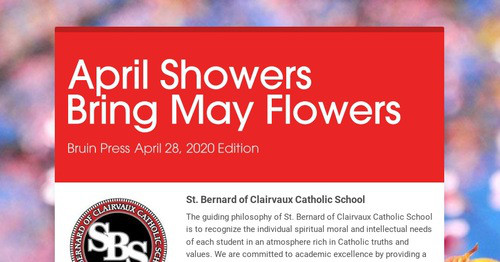 April Showers Bring May Flowers | Smore Newsletters
