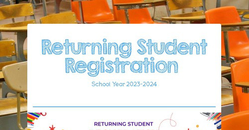 Returning Student Registration