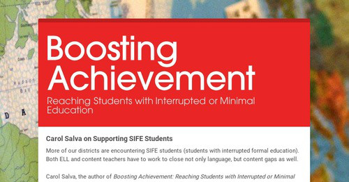 Boosting Achievement | Smore Newsletters for Education