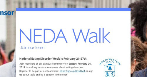 NEDA Walk | Smore Newsletters